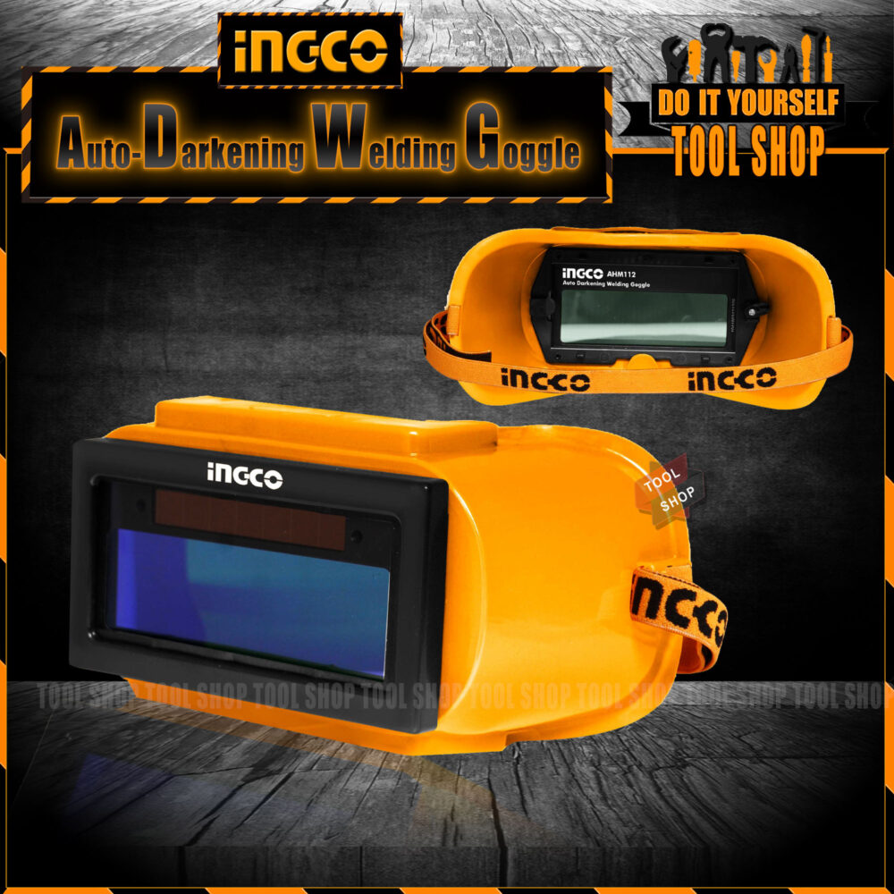 Ingco Original - AHM112 Auto Darkening Welding Goggles Tool Shop