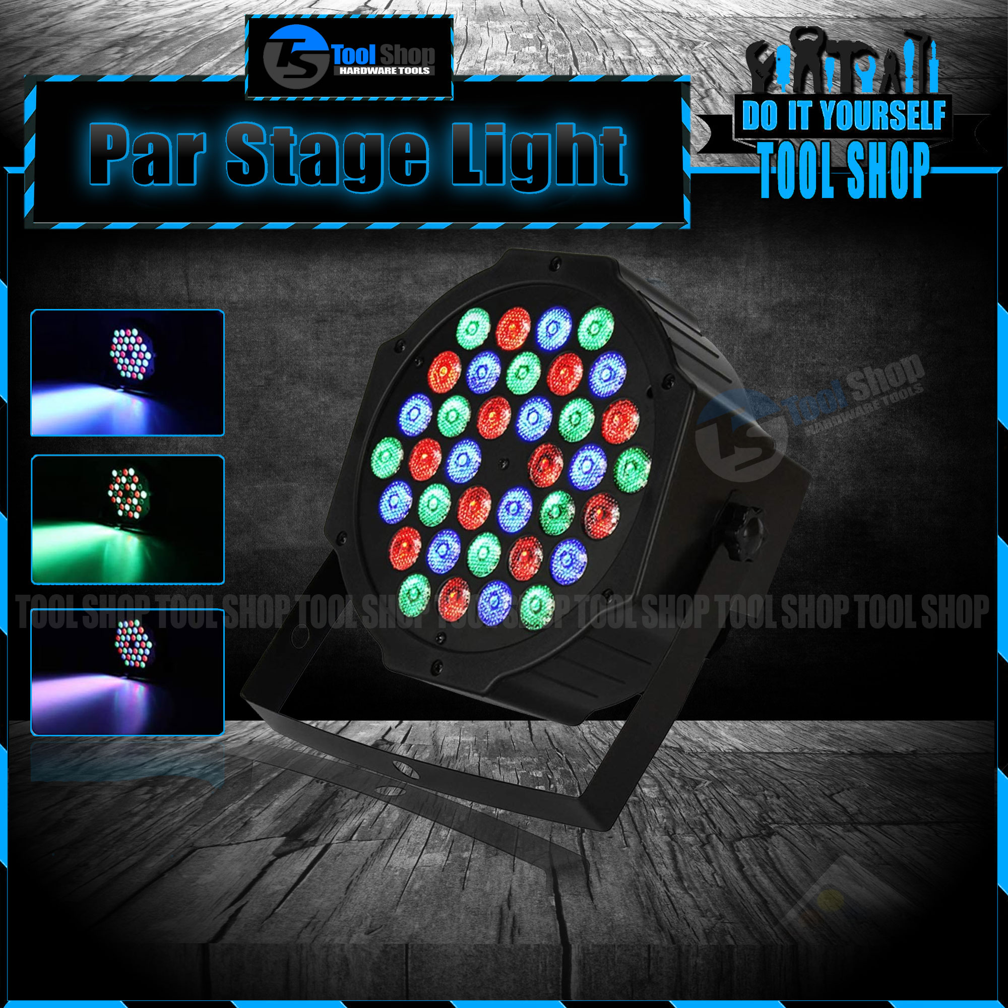 RGB 36 LED Par Stage Light DJ Disco – Tool Shop