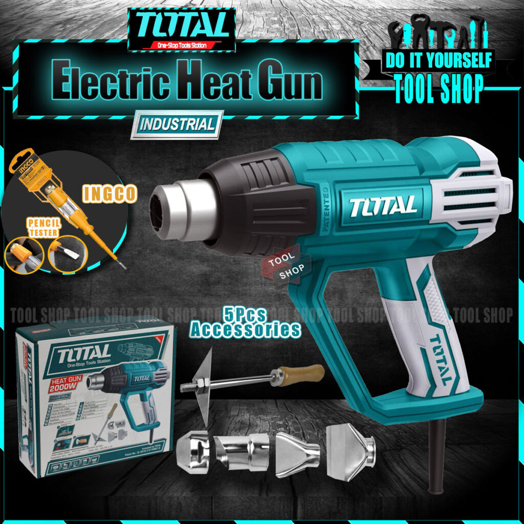 TOTAL Electric Heat Gun Machine 2000W - TB2006