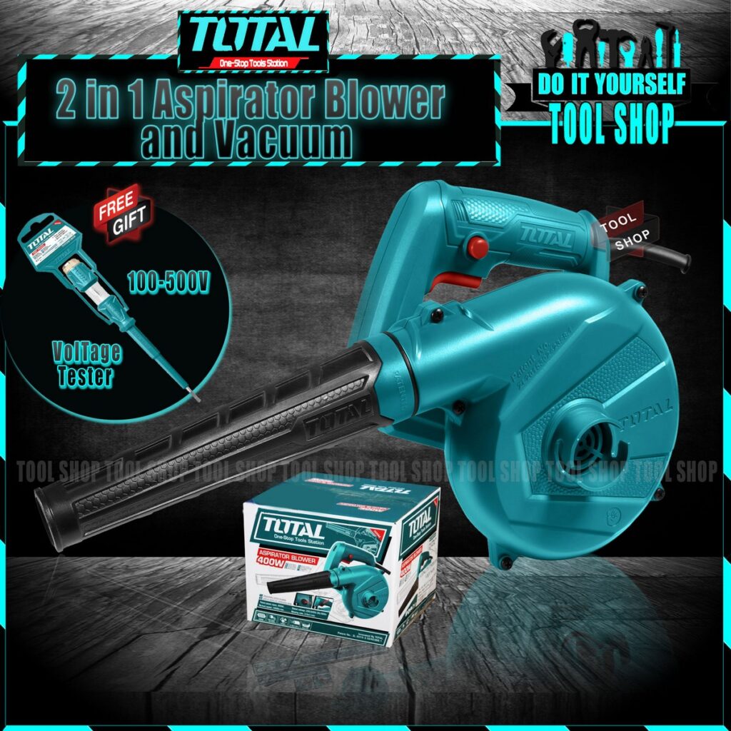 TOTAL Aspirator Blower + Dust Vacuum TB2046