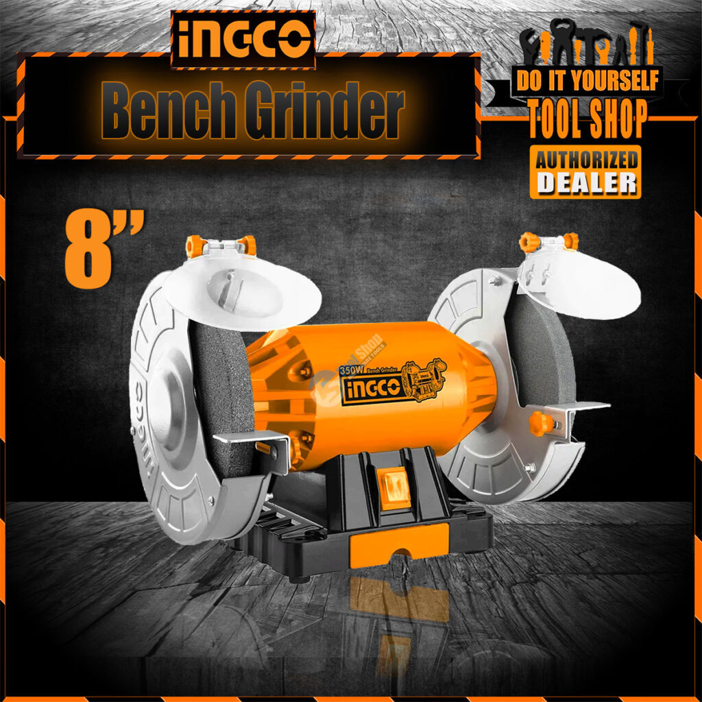 Ingco BG83502 Bench Grinder 8 Inch Tool Shop