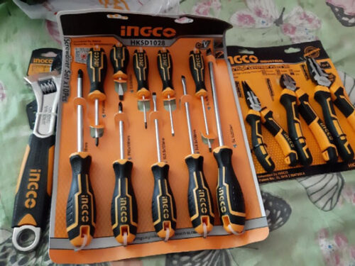 Ingco 10 Pcs Magnetic Screwdriver Set - CrV - HKSD1028 Tool Shop