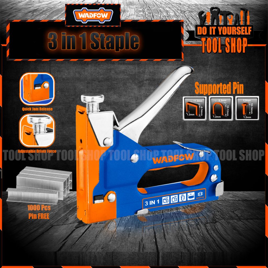 Wadfow Industrial Heavy Duty 3 Way Staple - toolshop.pk