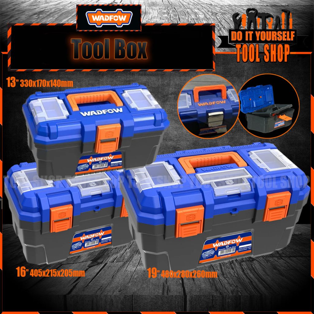 WADFOW tool box- 13, WTB1313 16, WTB1316 19 WTB1319 Inch